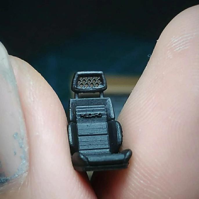 Jual Jualan Parvus Models Ideal C Seat Bucket Seat 1 64 Custom Diecast ...