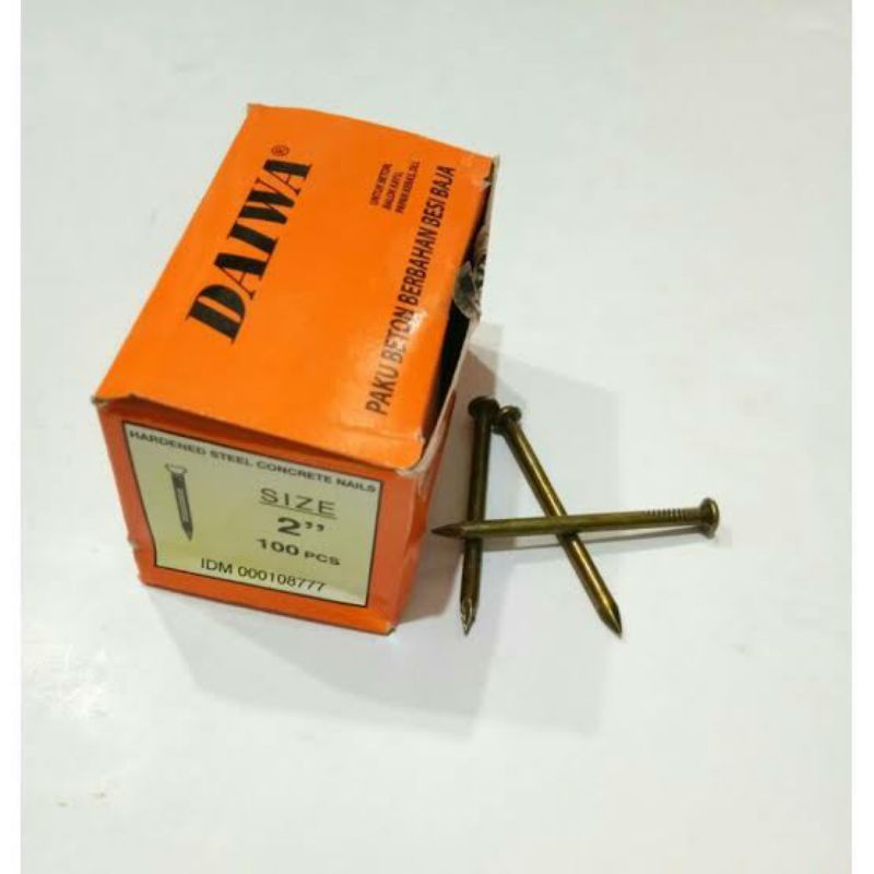Jual Paku beton Daiwa Daiken 2 inch 5cm | Shopee Indonesia