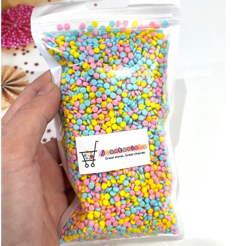 Jual Sprinkle kue edible confeti series 100gr | Shopee Indonesia
