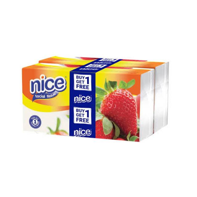 Jual Tisu Nice Beli 1 Gratis 1 ( 2 pcs x 200 sheet ) | Shopee Indonesia