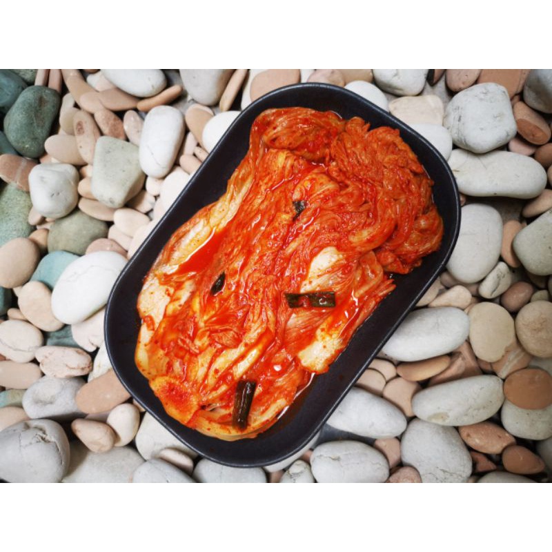 Jual Kimchi Sawi Original dan Pedas /Kimchi utuh / Kimchi Korea 500gram ...