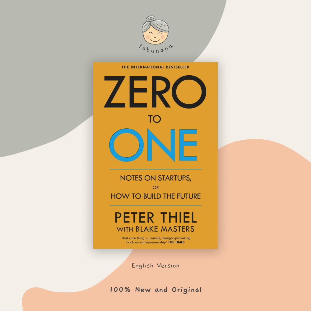 Jual Buku Import Zero To One (Original English Version) | Shopee Indonesia