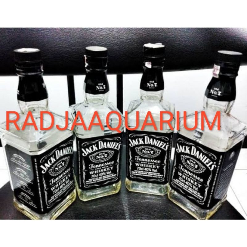 Jual Botol bekas minuman keras jack daniel botol favorit keren | Shopee ...