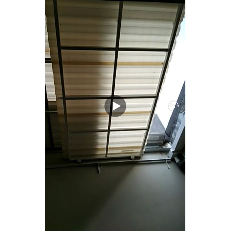 Jual Kanopi Sliding Atap Alderon Translucent Semi transparan | Shopee ...