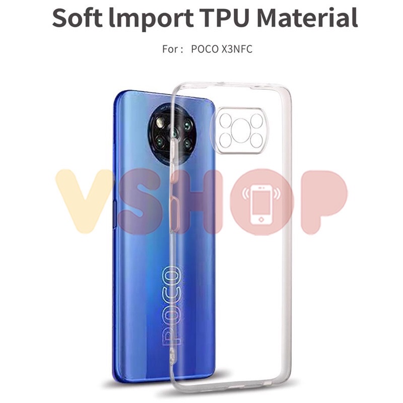 Jual SOFTCASE TRANSPARAN XIAOMI POCOPHONE POCO X3 - X3 NFC X3 PRO CLEAR ...