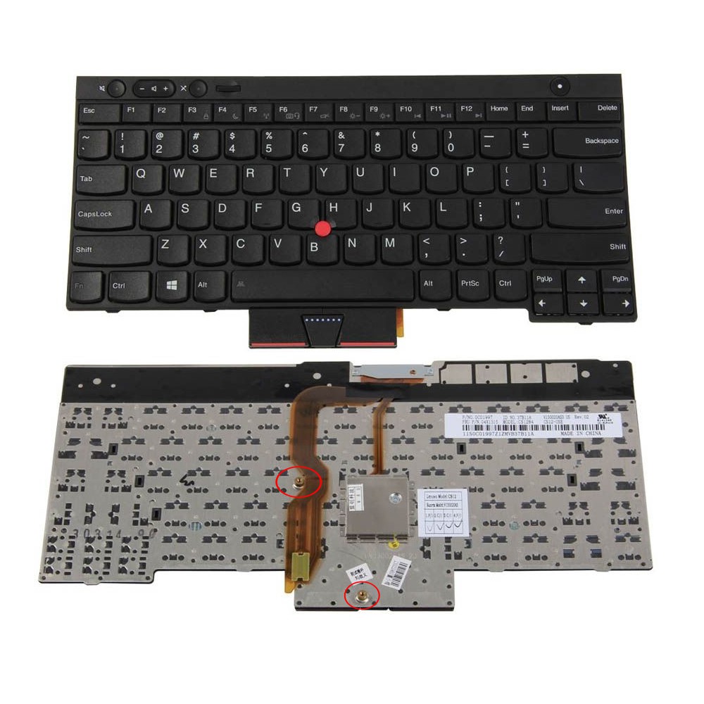 Jual LENOVO Keyboard Laptop IBM Thinkpad T530 T430 T430S L530 L430 X230 ...