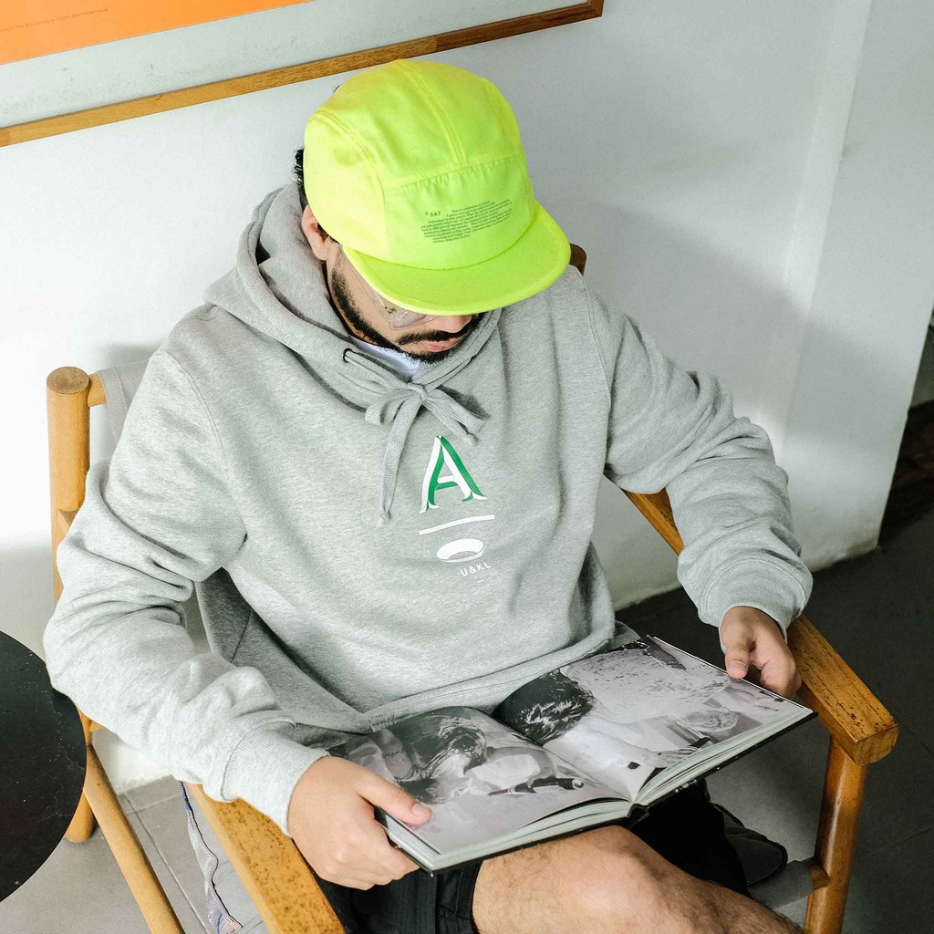 Jual UNKL347 Jacket Hoodie Abu Model Simpel Bahan Fleece CUMM | Shopee ...