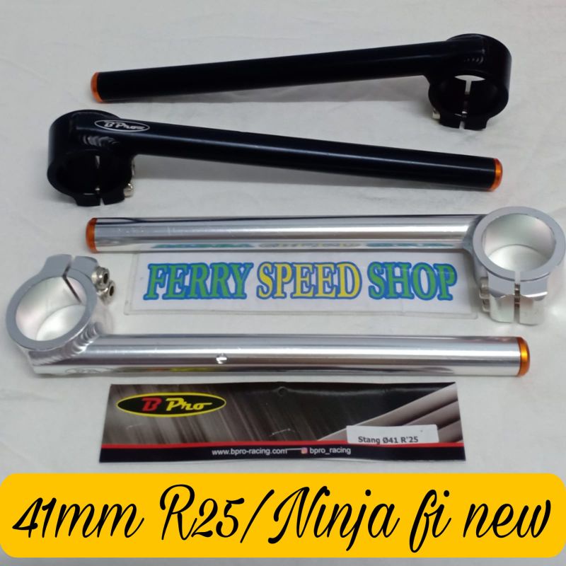 Jual STANG JEPIT BPRO 41MM 10° STANG BPRO R25 BYSON STANG JEPIT BPRO B PRO R25 BYSON NINJA 250 ...