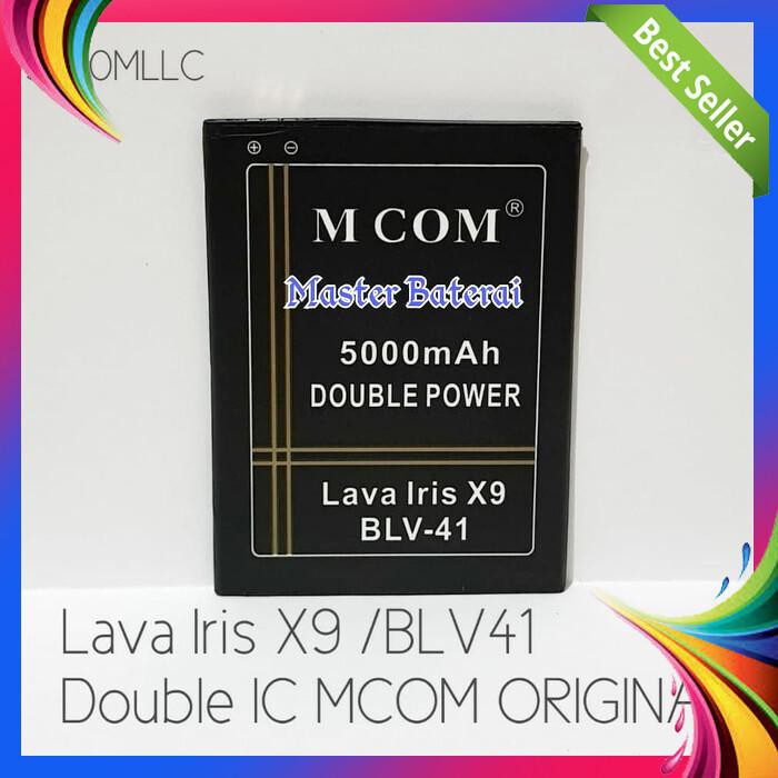 Jual BATERAI LAVA IRIS X9 CODE BATRAI : BLV41 DOUBLE IC MCOM ORIGINAL | Shopee Indonesia