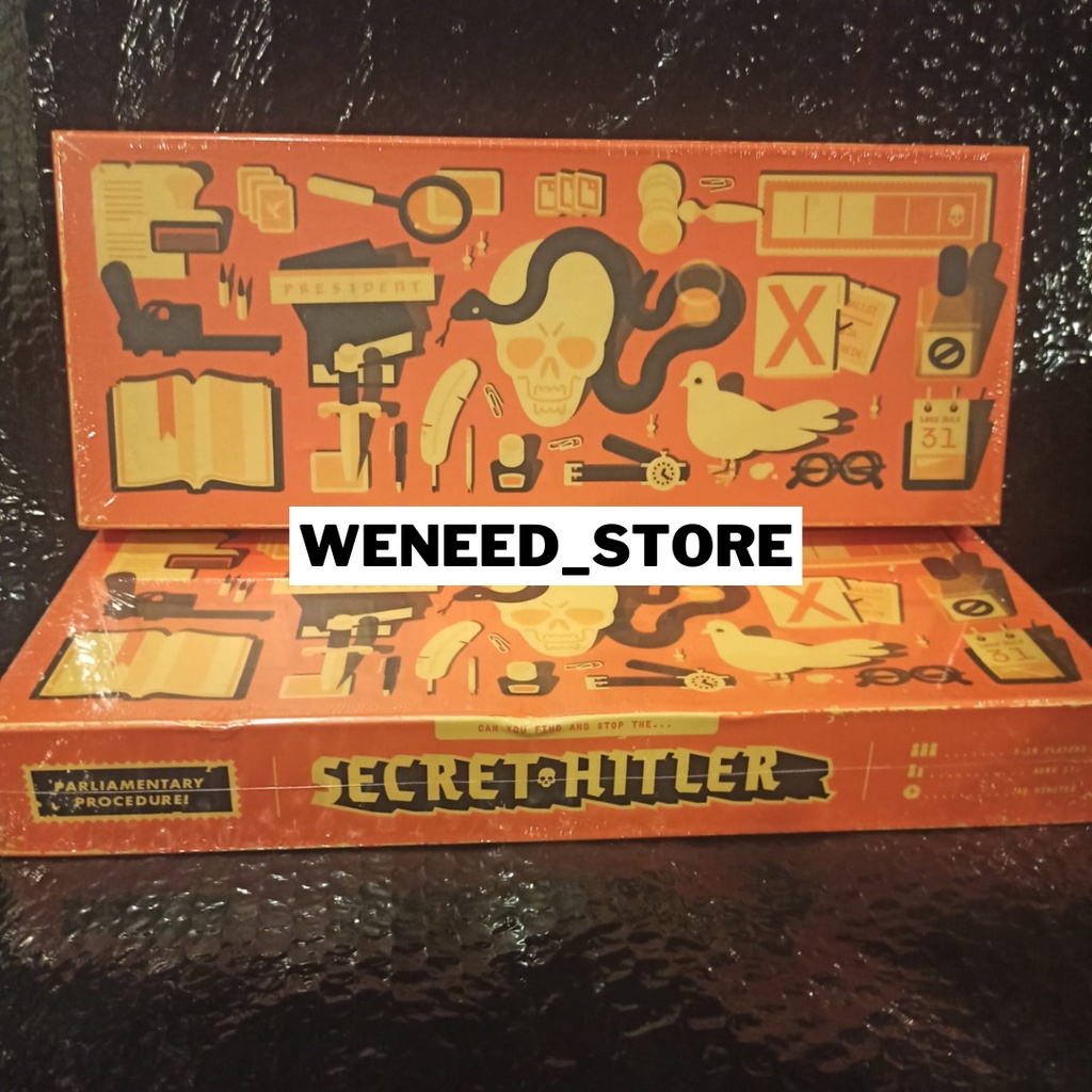 Jual Secret Hitler boardgame/playing card/ permainan kartu papan ...