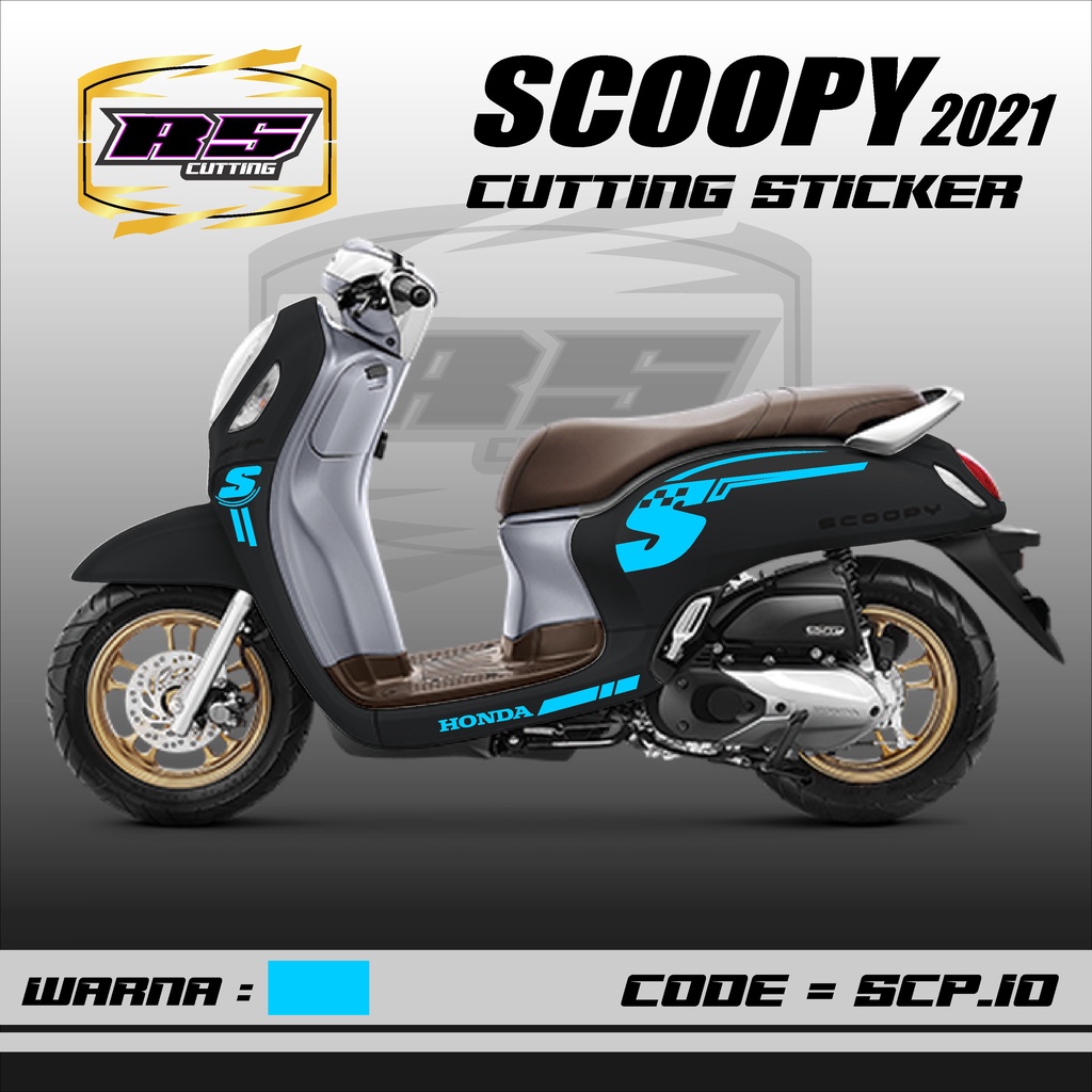 Jual Cutting stiker motor scoopy all varian - Aksesoris Motor Honda ...