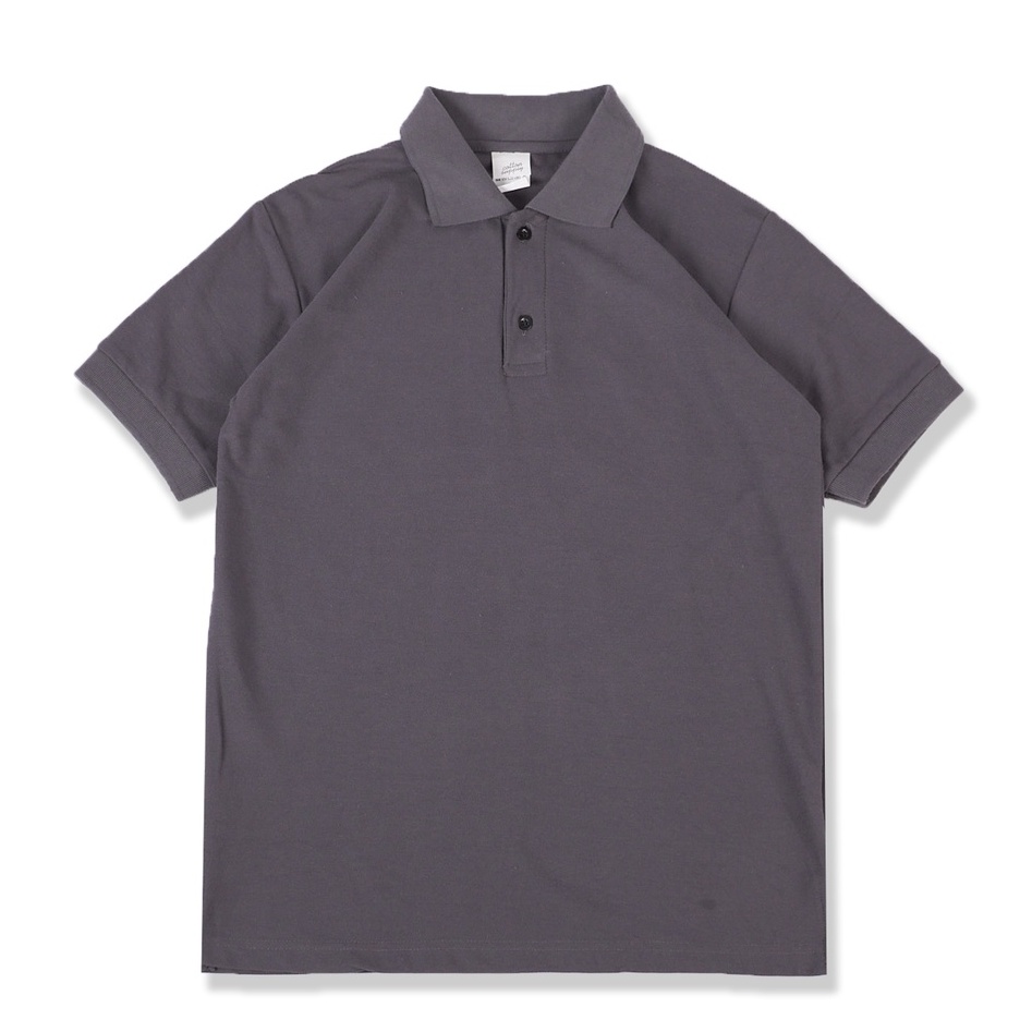 Jual POLO SHIRT DARK GREY | Shopee Indonesia