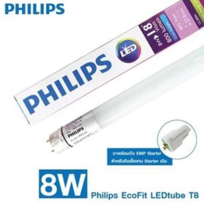 Jual Siap Kirim lampu philips led neon ecofit tl panjang 8w 8 w 8 watt 8watt | Shopee Indonesia