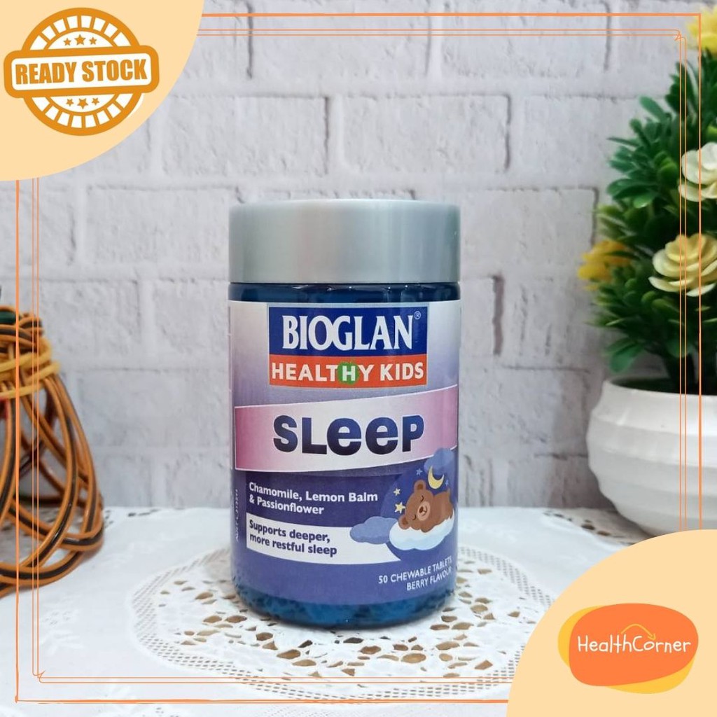 Jual Bioglan Kids Sleep Chewable 50tab | Shopee Indonesia
