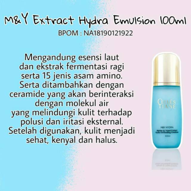 Jual skincare (m&y extract hydra emulsion) | Shopee Indonesia