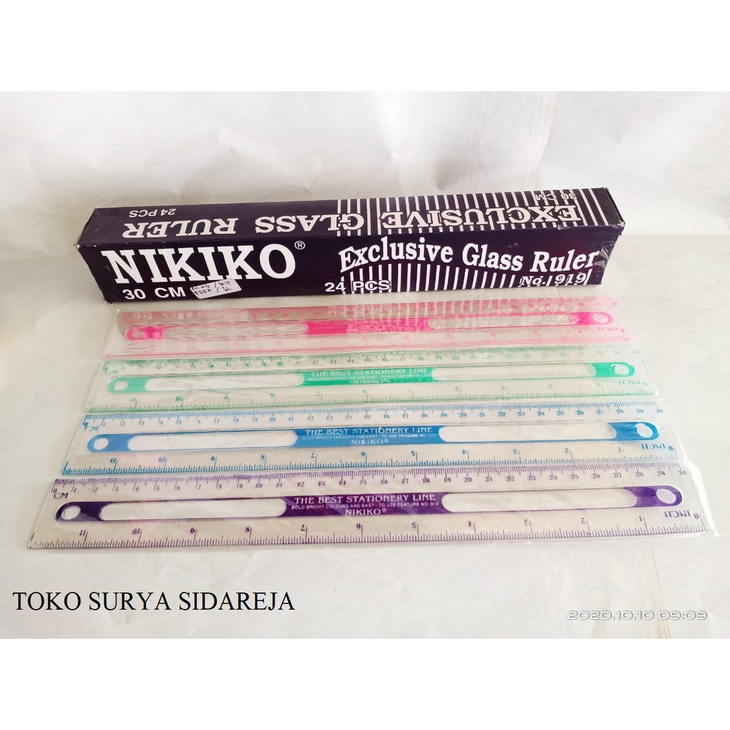 Jual PENGGARIS TERMURAH NIKIKO GROSIR 30CM (SATUAN) | Shopee Indonesia