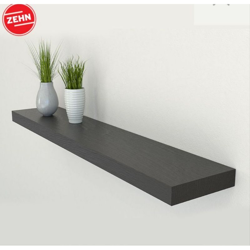 Jual ZEHN FS1200-WD 1200*300*40MM FLOATING SHELF DBRWRak Papan Dinding ...