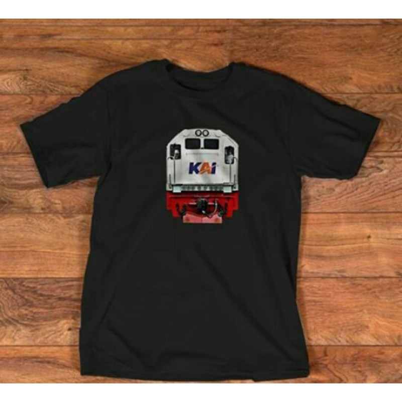 Jual KAOS LOKOMOTIF KERETA API / TShirt KAI Lokomotif /Anak dan Dewasa / Cotton Combed 30s ...