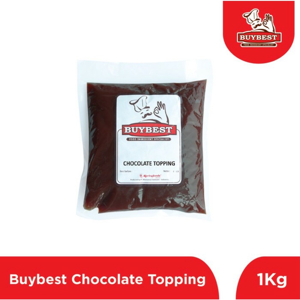 Jual Buybest Chocolate Topping 1kg Topping Coklat Bakery Mariza ...
