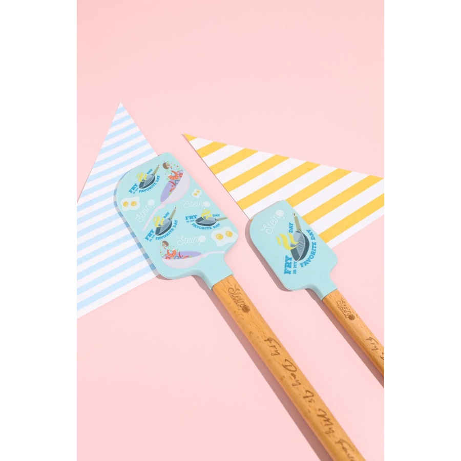 Jual Stein Spatula Silicon Fryday / Donut | Shopee Indonesia