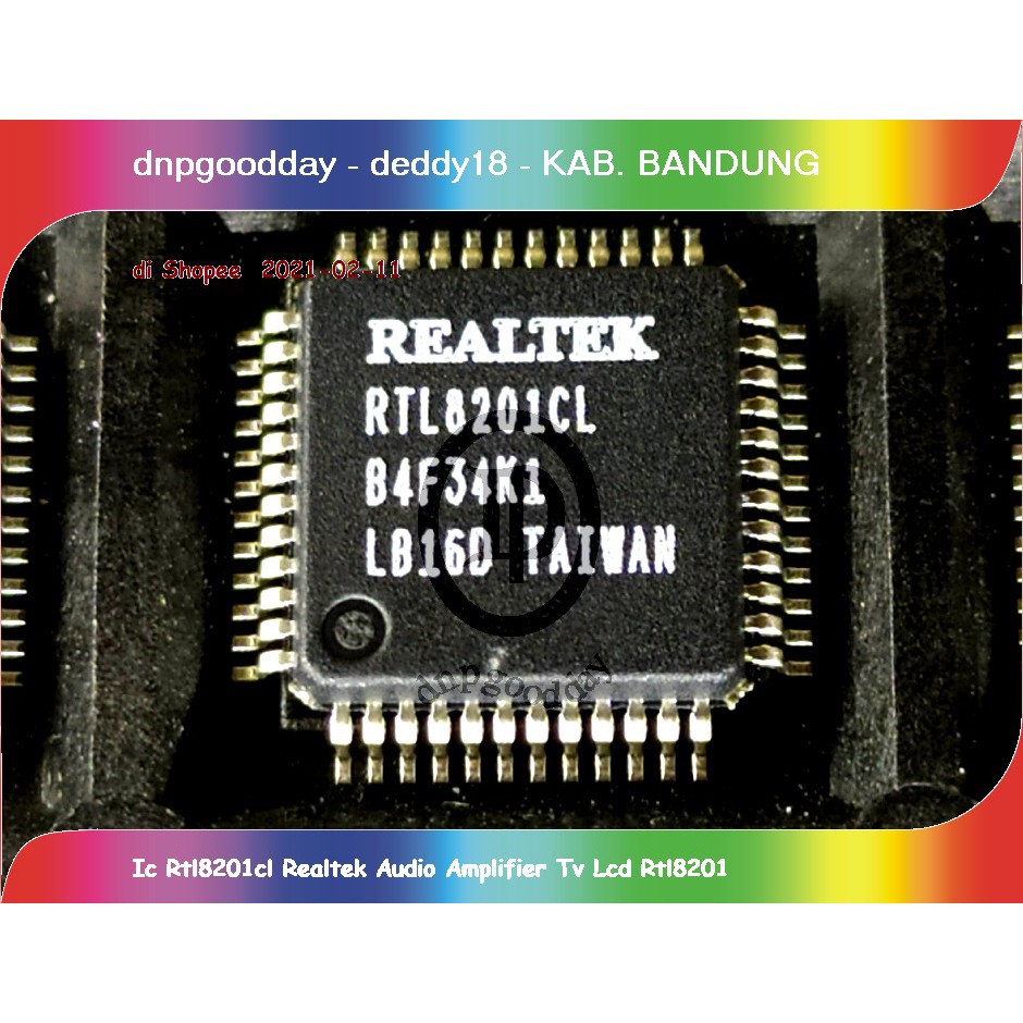Jual Ic Rtl8201cl Realtek Audio Amplifier Tv Lcd Rtl8201 | Shopee Indonesia