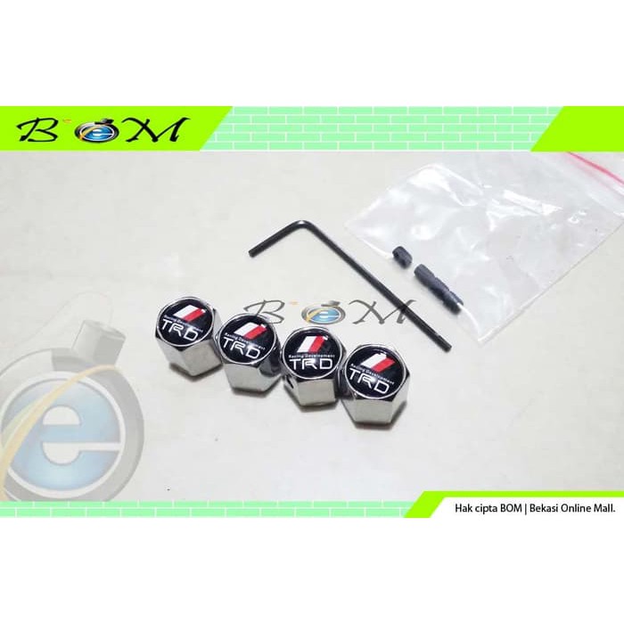 Jual tutup pentil ban tire valves logo mobil TRD toyota anti maling ...