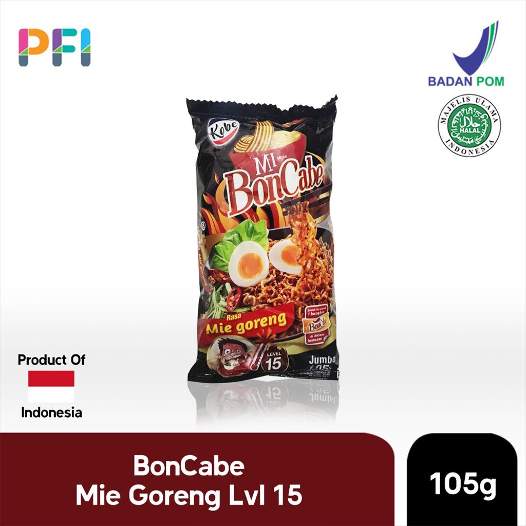 Jual Mi Instant BonCabe Rasa Mie Goreng Level 15 105gr | Shopee Indonesia