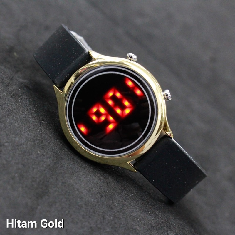 Jual HK Jam Tangan Led Convex ( Free Gift ) | Shopee Indonesia