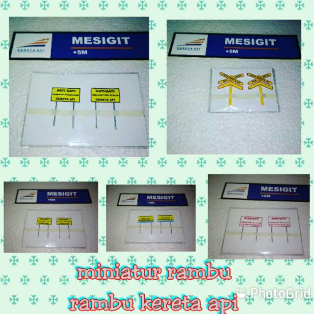 Jual Miniatur kereta api (rambu - rambu) | Shopee Indonesia