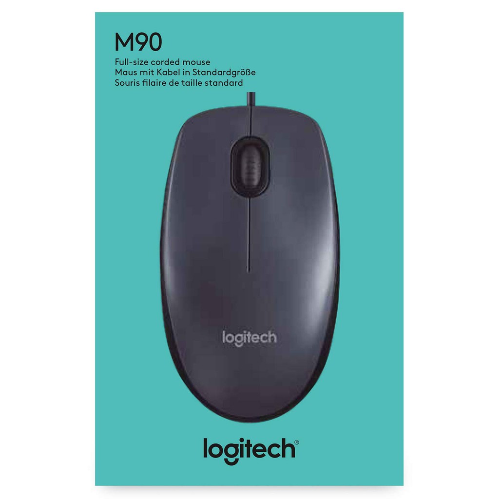 Jual MOUSE USB LOGITECH M90 / MOUSE KABEL | Shopee Indonesia