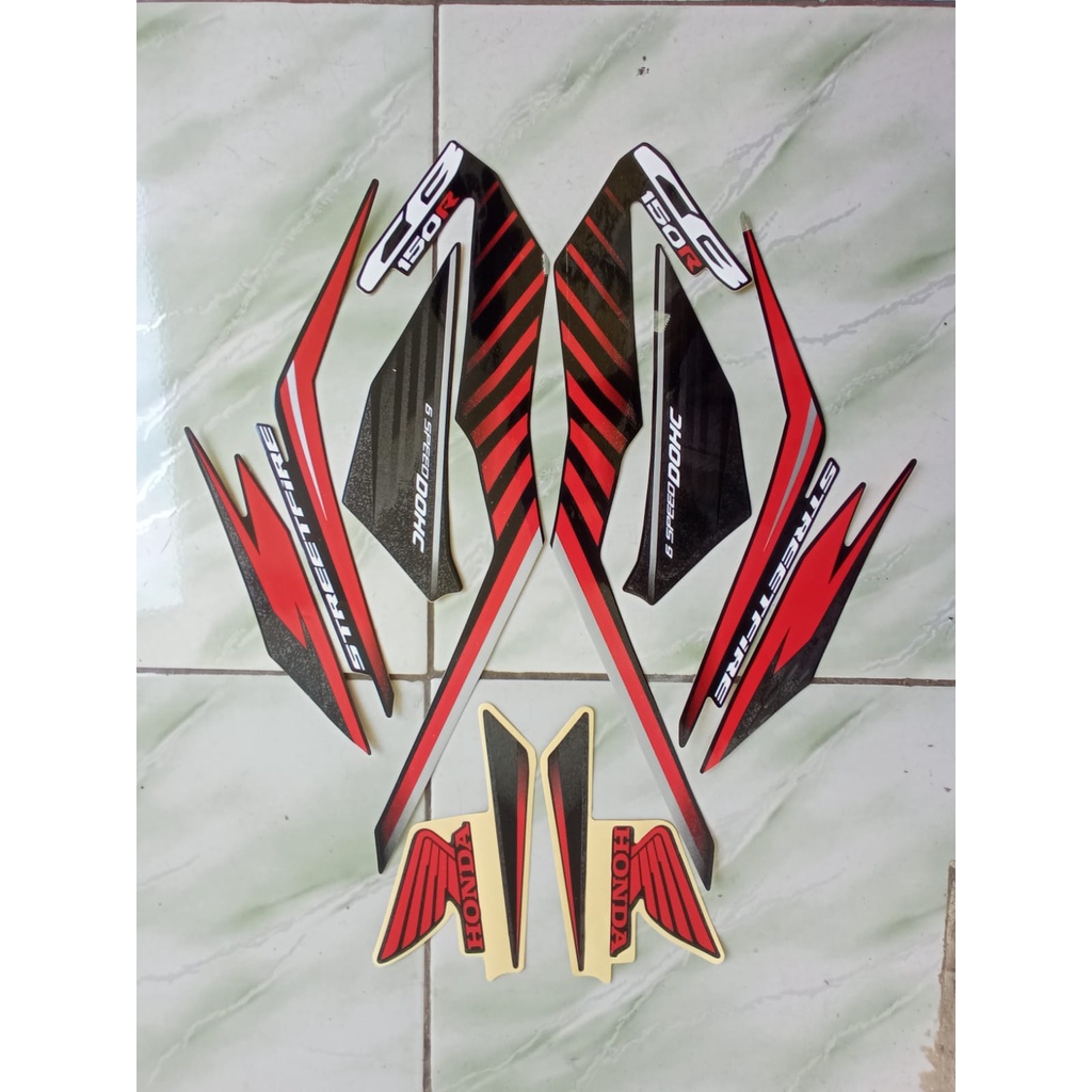 Jual stiker striping motor honda CB150r 2020 | Shopee Indonesia