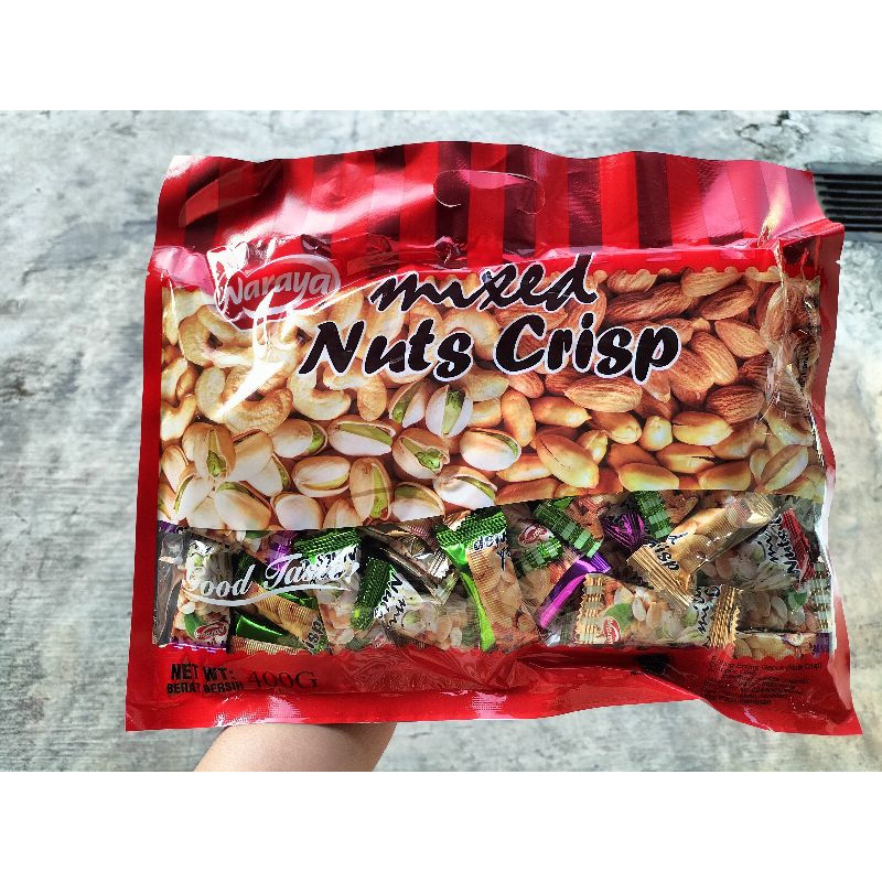 Jual Mixed Nuts Crisp (Naraya) Exp 15 Maret 2026 | Shopee Indonesia