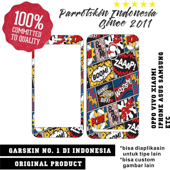 Jual Garskin Skin for case Blackberry Aurora Comic Art | Shopee Indonesia