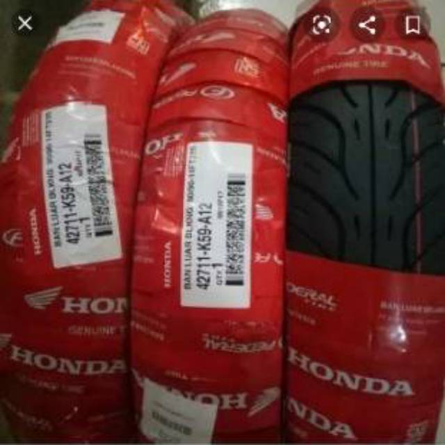Jual Ban luar honda federal tubeless 90/90-14 ft235 (42711 k59 a12) | Shopee Indonesia