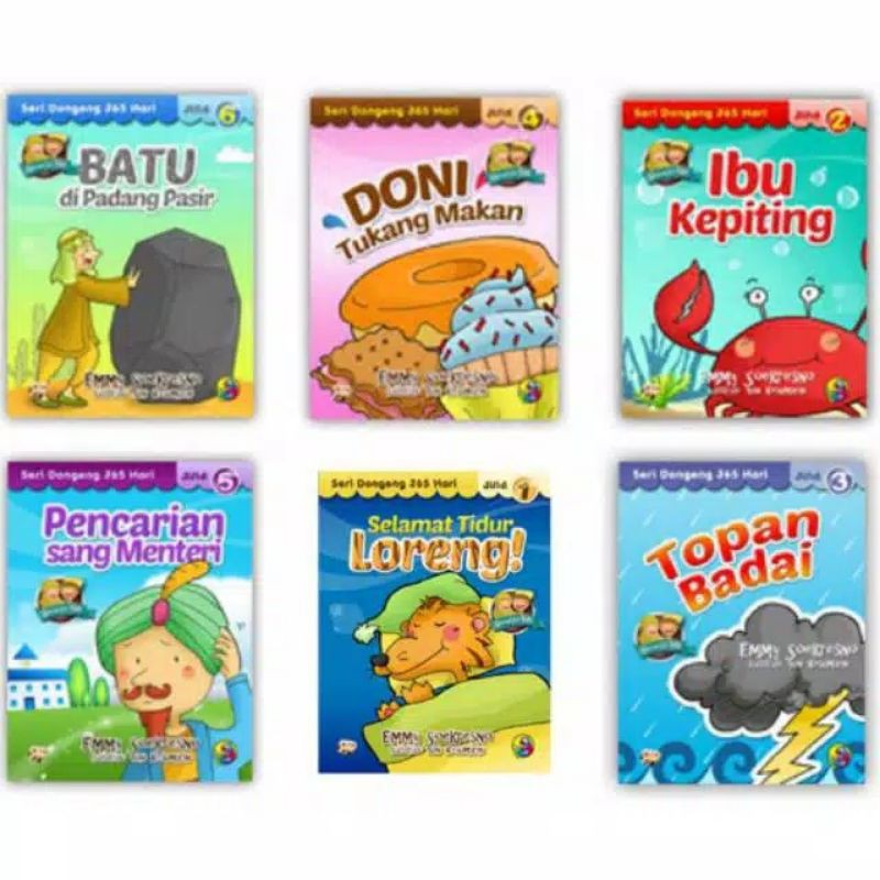 Jual Buku Seri Dongeng 365 Hari Cerita Anak Selamat Tidur Loreng Doni ... Jual Buku Seri Dongeng 365 Hari Cerita Anak Selamat Tidur Loreng Doni ...