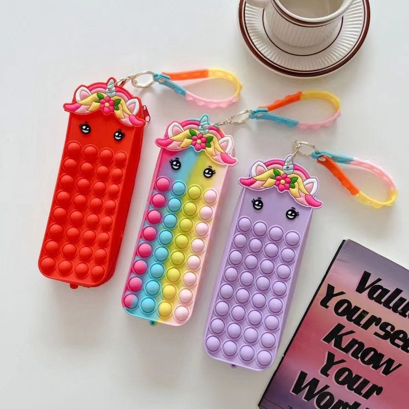 Jual Bahan Tebal dan Free Lampu LED - Pencil Case Pop It PX 770 Tempat ...