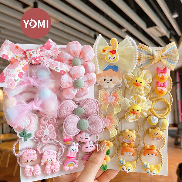 Jual YOMI- 20PCS IKAT RAMBUT ANAK KARAKTER / IKATAN RAMBUT KOREA ANAK ...