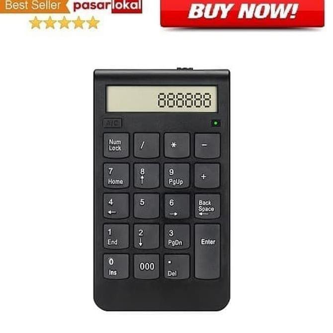 Jual Keyboard Angka Numeric Keypad Numpad Wireless 2 4ghz Harga Promo Shopee Indonesia