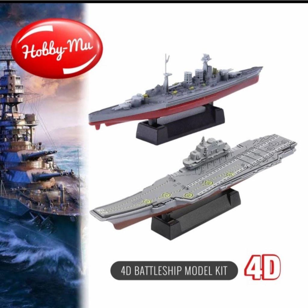 Jual Mainan Rakit Model Kapal Perang Militer Bahan Pelastik | Shopee ...