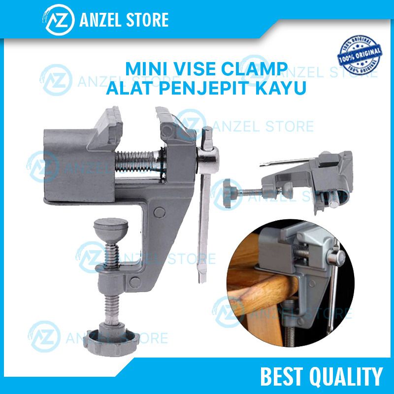 Jual [BEST QUALITY] VISE CLAMP ALAT PENJEPIT KAYU CAPIT MEJA | Shopee ...