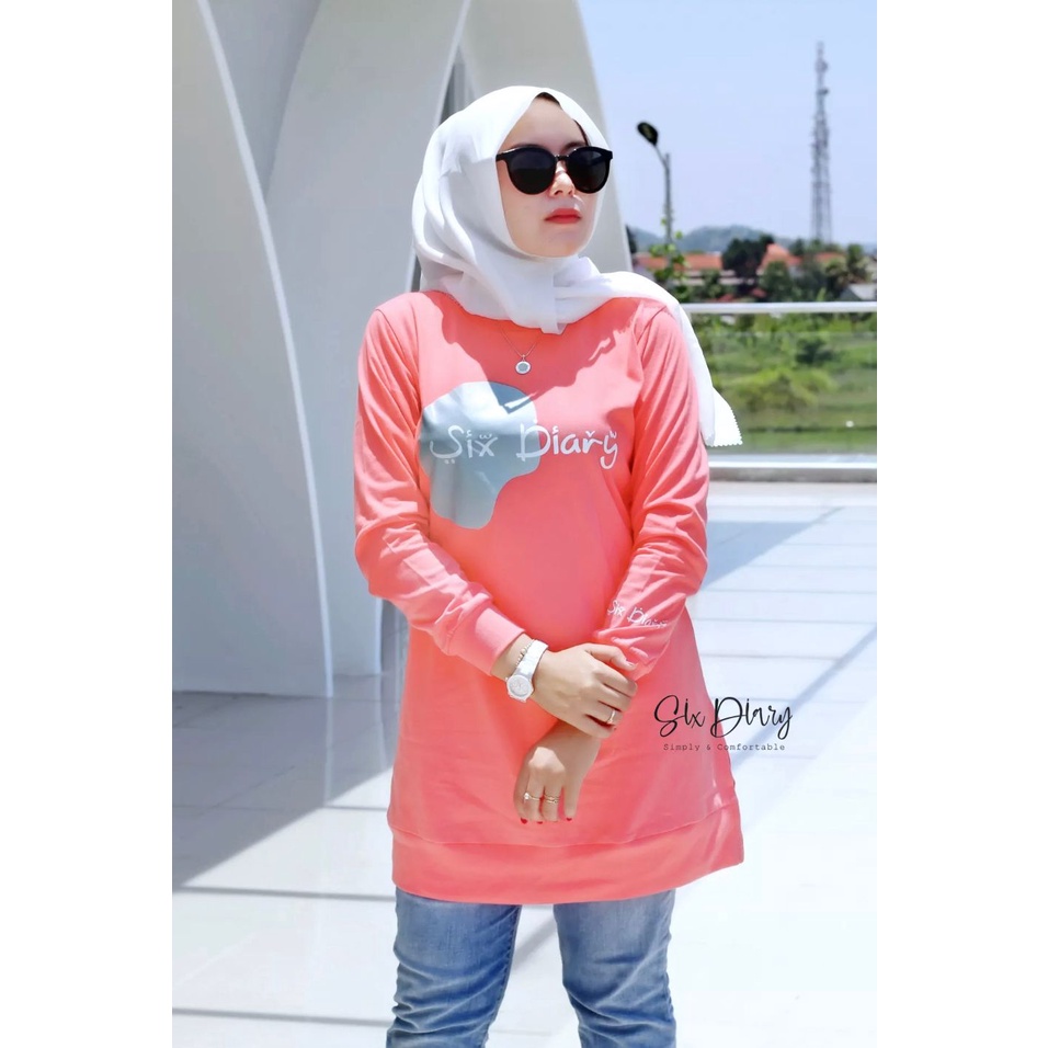 Jual Baju Wanita Fashion wanita Kaos Wanita Atasan Wanita TUNIK BELAH ...