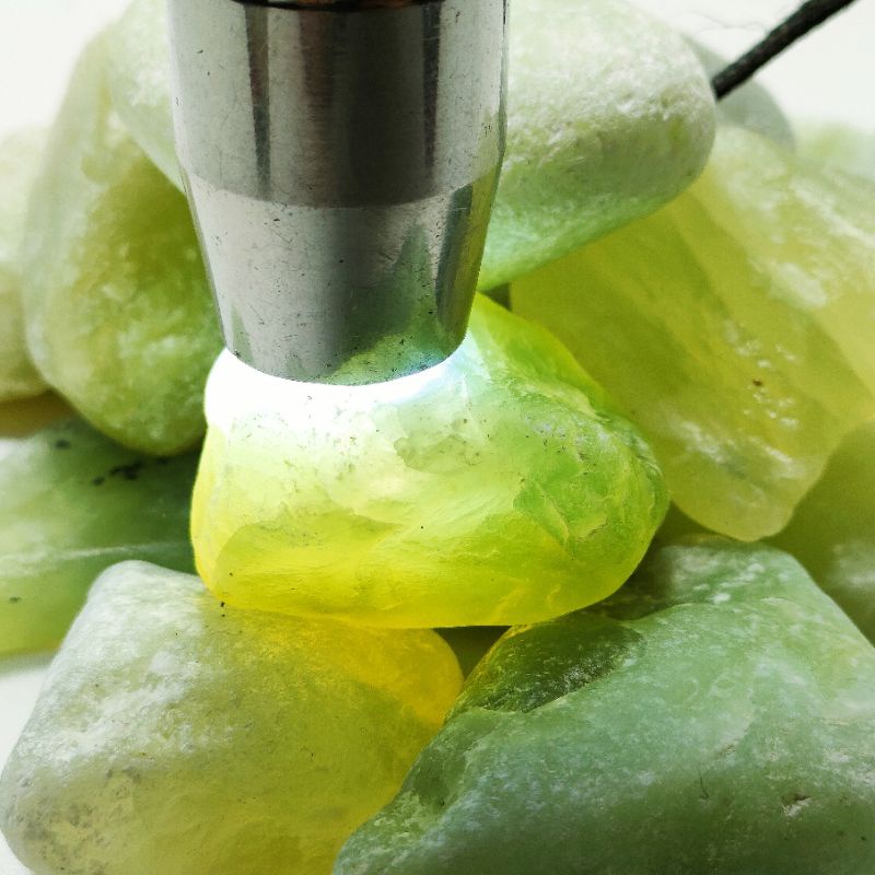 Jual BAHAN BATU AKIK NATURAL GIOK AIR SERPENTINE ORIGINAL GARANSI ...