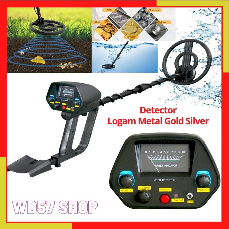 Jual Alat Metal Detector Finder Pendeteksi Pencari Logam Metal Emas ...