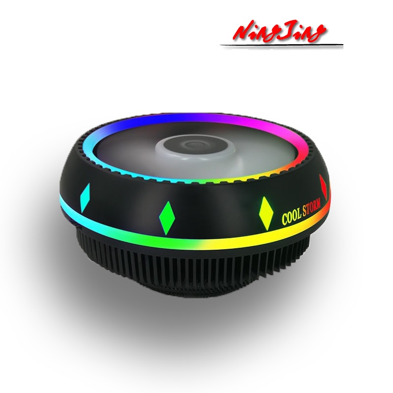 Jual PREORDER Pumeitou Cool Storm AMD Intel CPU Fan RGB 3 pin Aluminum ...