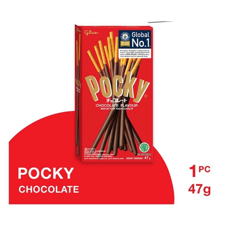 Jual Glico Pocky chocolate 47gr | Shopee Indonesia
