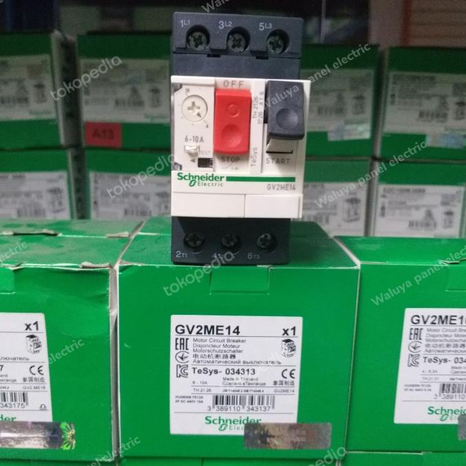 Jual Motor Circuit Breaker / MCB Schneider GV2 ME14 GV2ME14 | Shopee ...