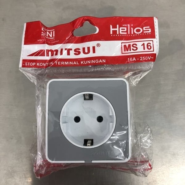 Jual Mitsui Stop Kontak OB Helios OB MS 16 SNI Original Outbow | Shopee Indonesia