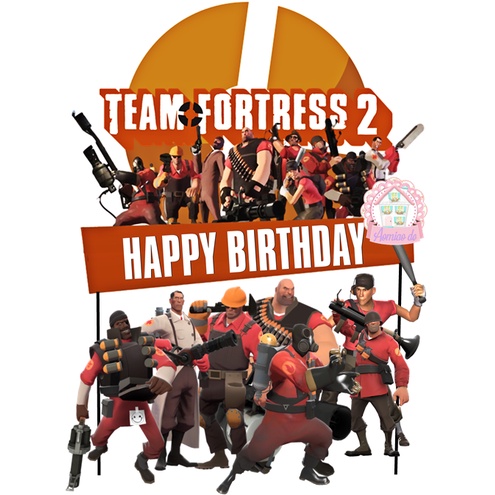 Jual Team Fortress CAKE TOPPER | Shopee Indonesia