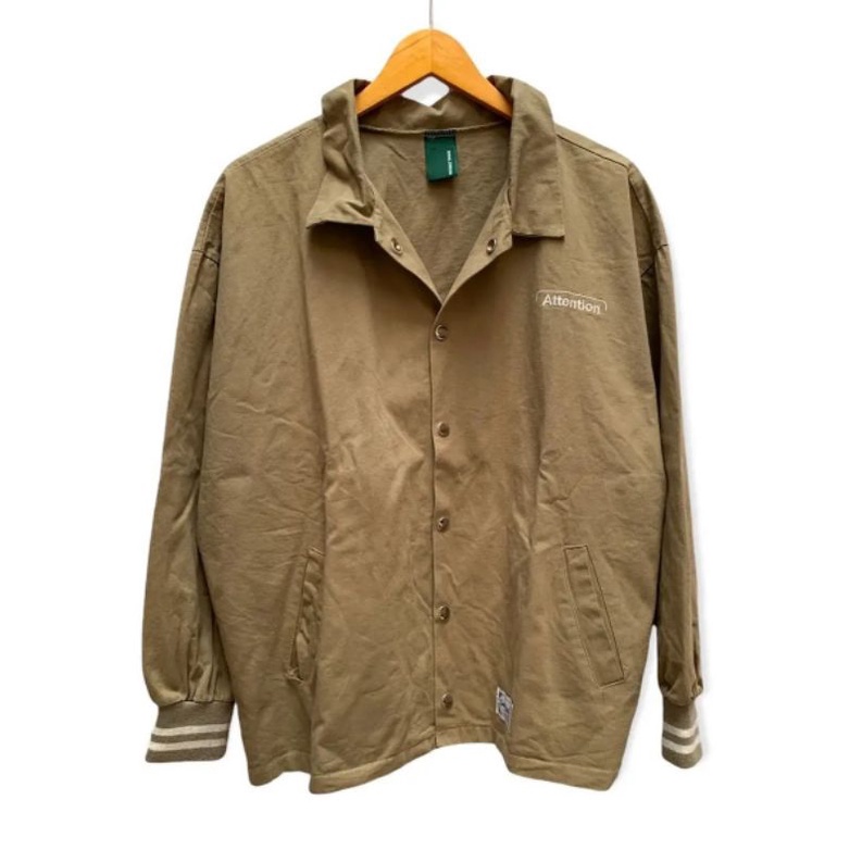 Jual Varsity Coklat Army "Attention" | Shopee Indonesia