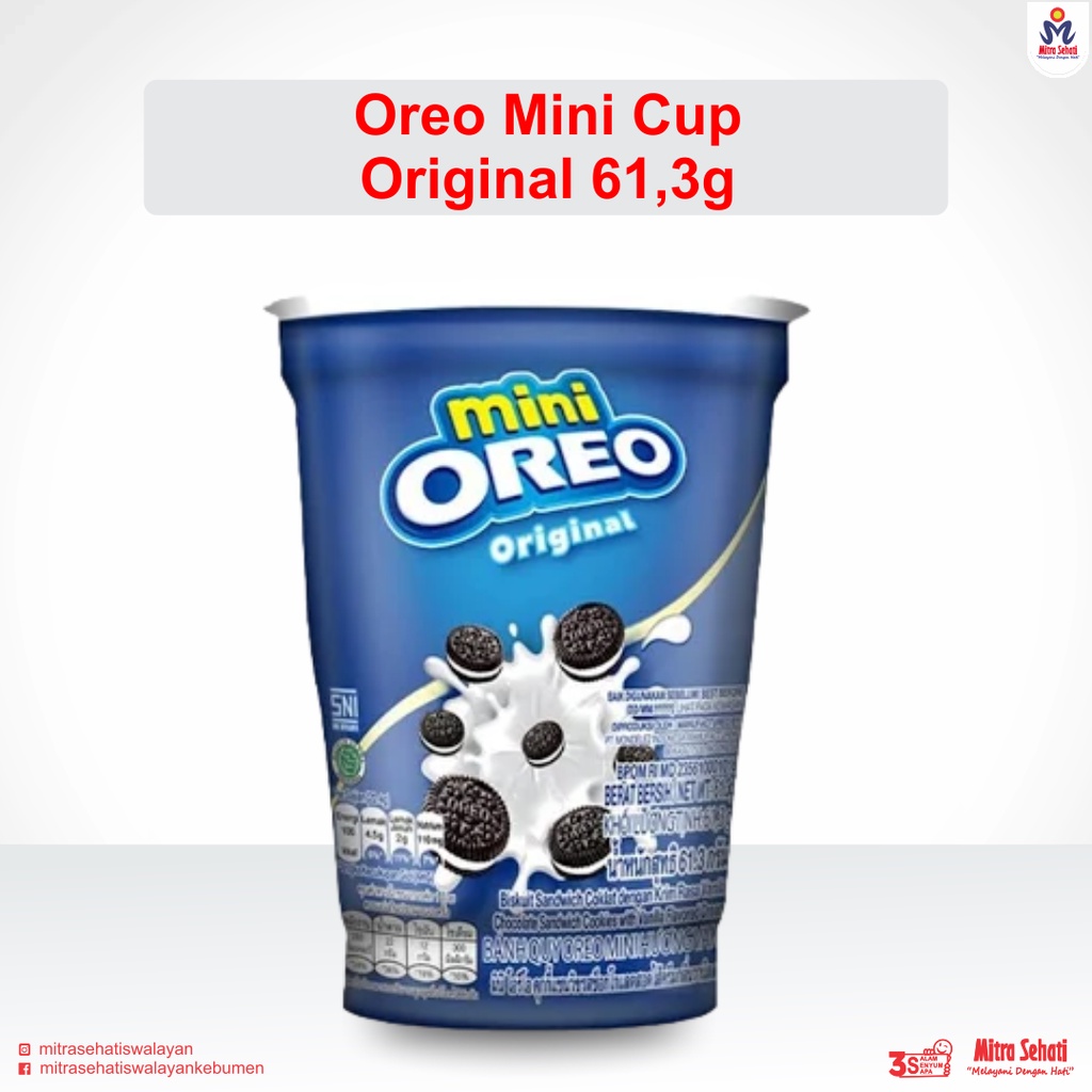 Jual Oreo Selection 407gr, Oreo Mini Cup Rasa Vanilla, Coklat ...